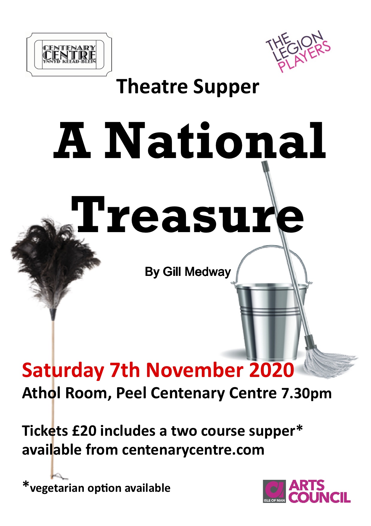 The Legion Players present a Theatre Supper – SOLD OUT – Peel Centenary ...