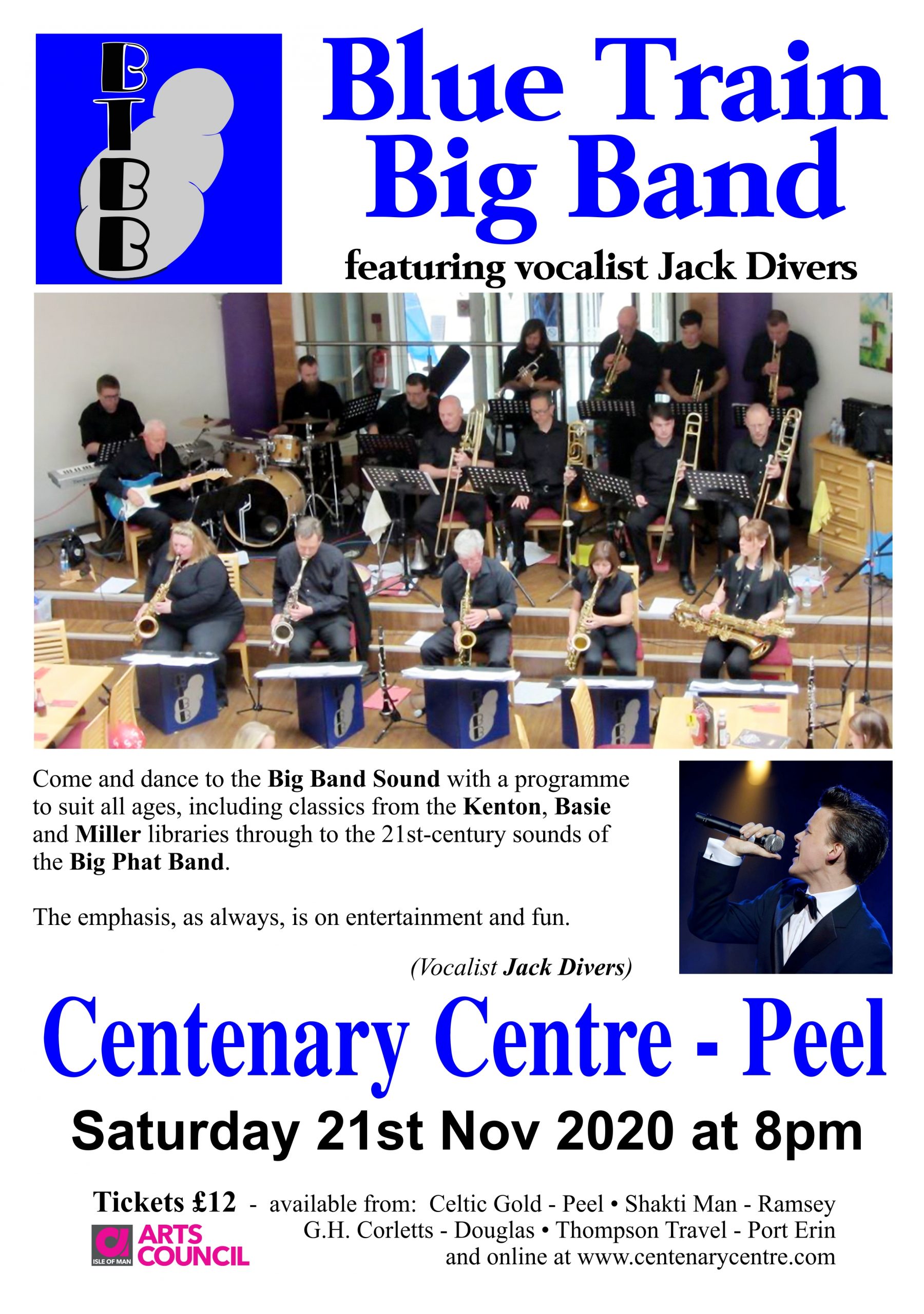 Blue Train Big Band – Peel Centenary Centre